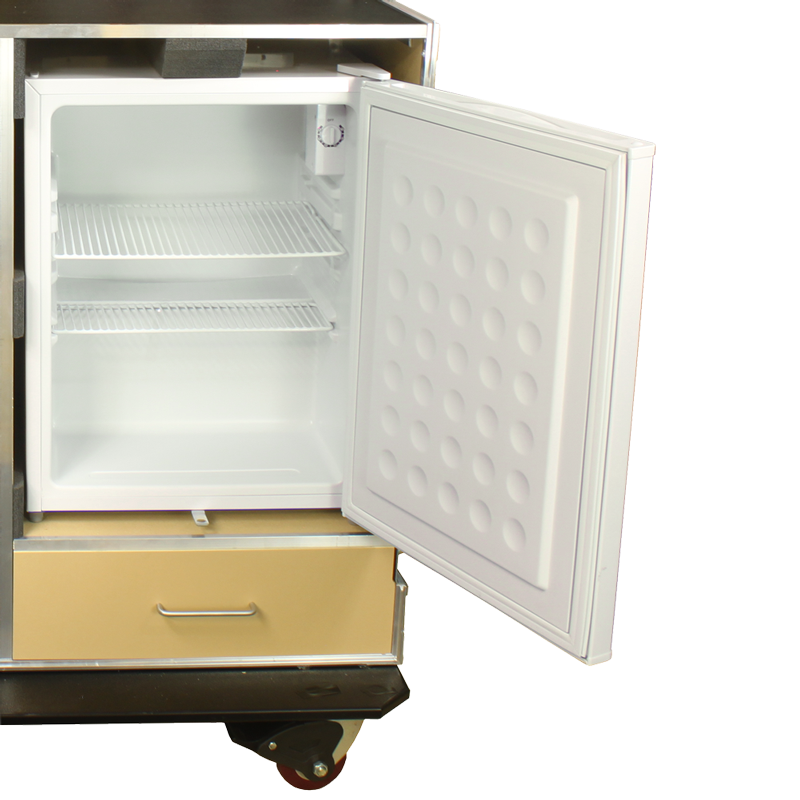 48" Workstation w/ Refrigerator
